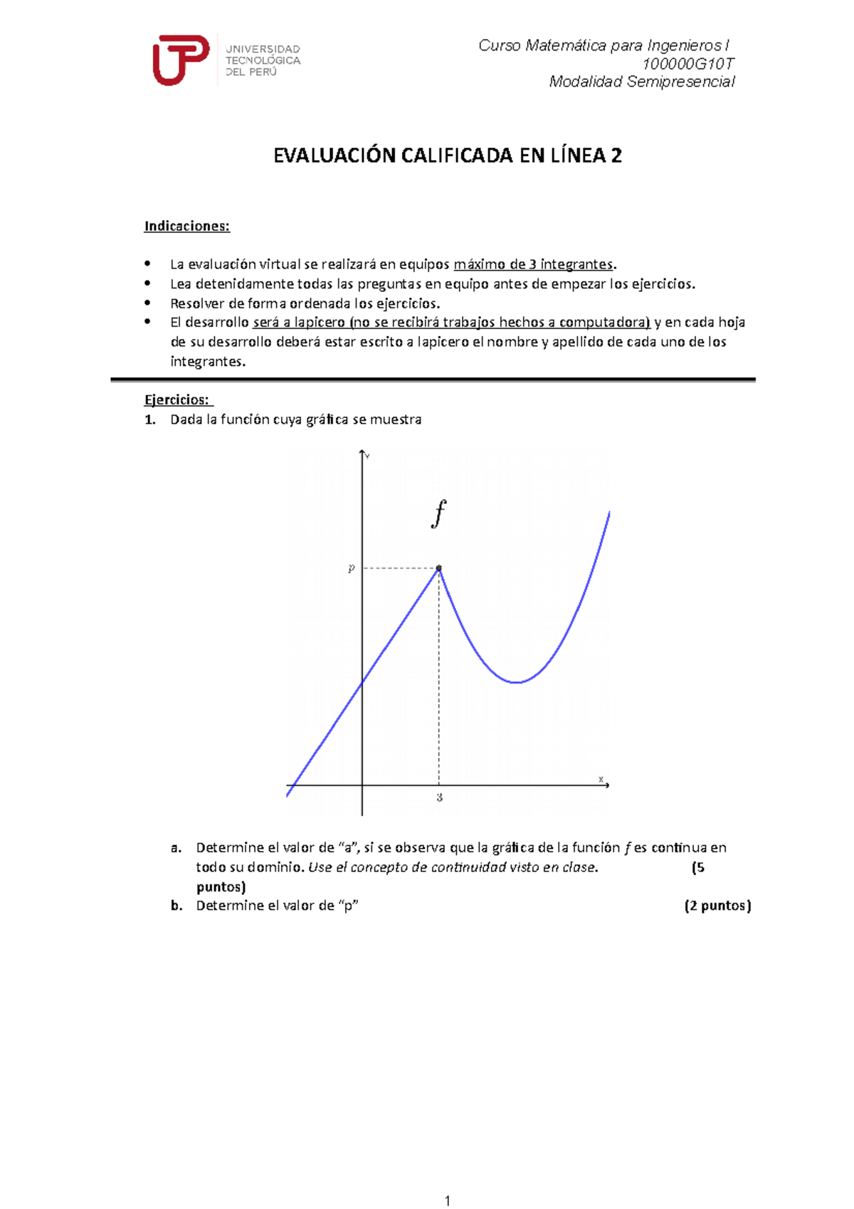 (ACV-S04) Evaluación Permanente 1 - Evaluación en linea calificada 2 - Curso Matemática para ...