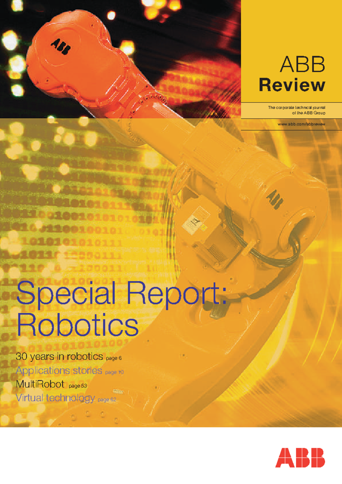 ABB SP 1-05 72dpi - Abb sp - Special Report: Robotics 30 years in ...
