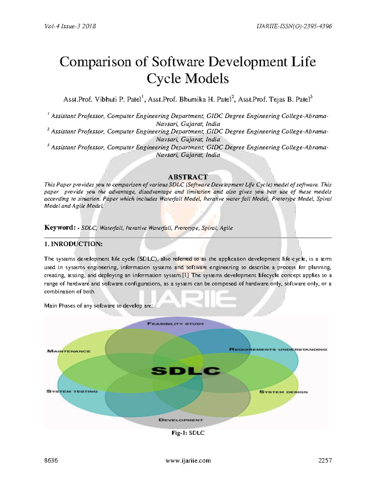 Software Development Life Cycle Models Comparison - Design Talk