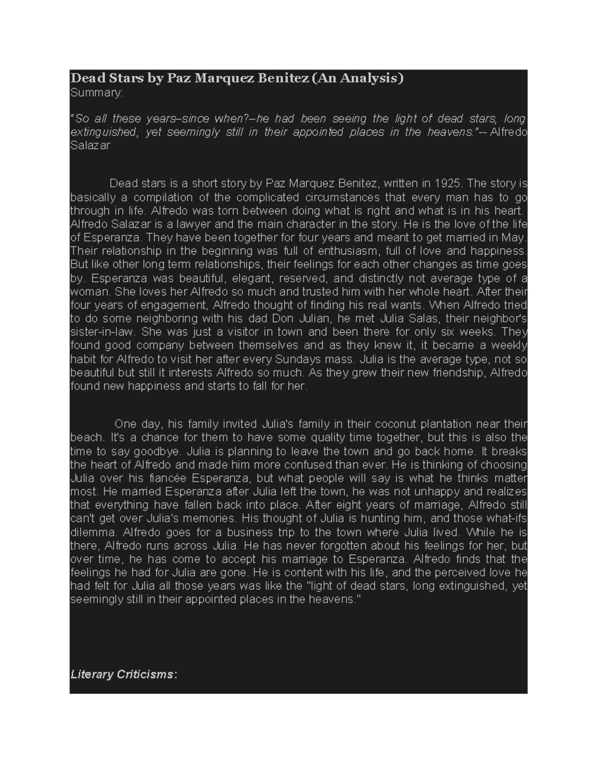 dead-stars-by-paz-marquez-benitez - Dead Stars by Paz Marquez Benitez ...