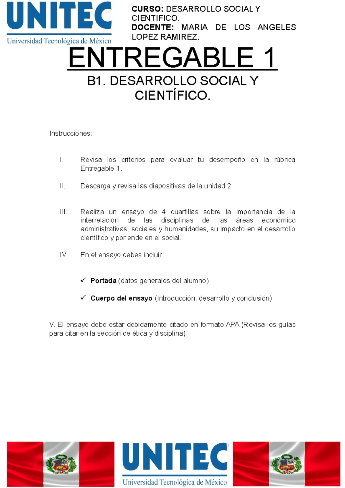 Entregable 1 - APORTE DE LECTURA - CIENTIFICO. DOCENTE: MARIA DE LOS ANGELES LOPEZ RAMIREZ ...