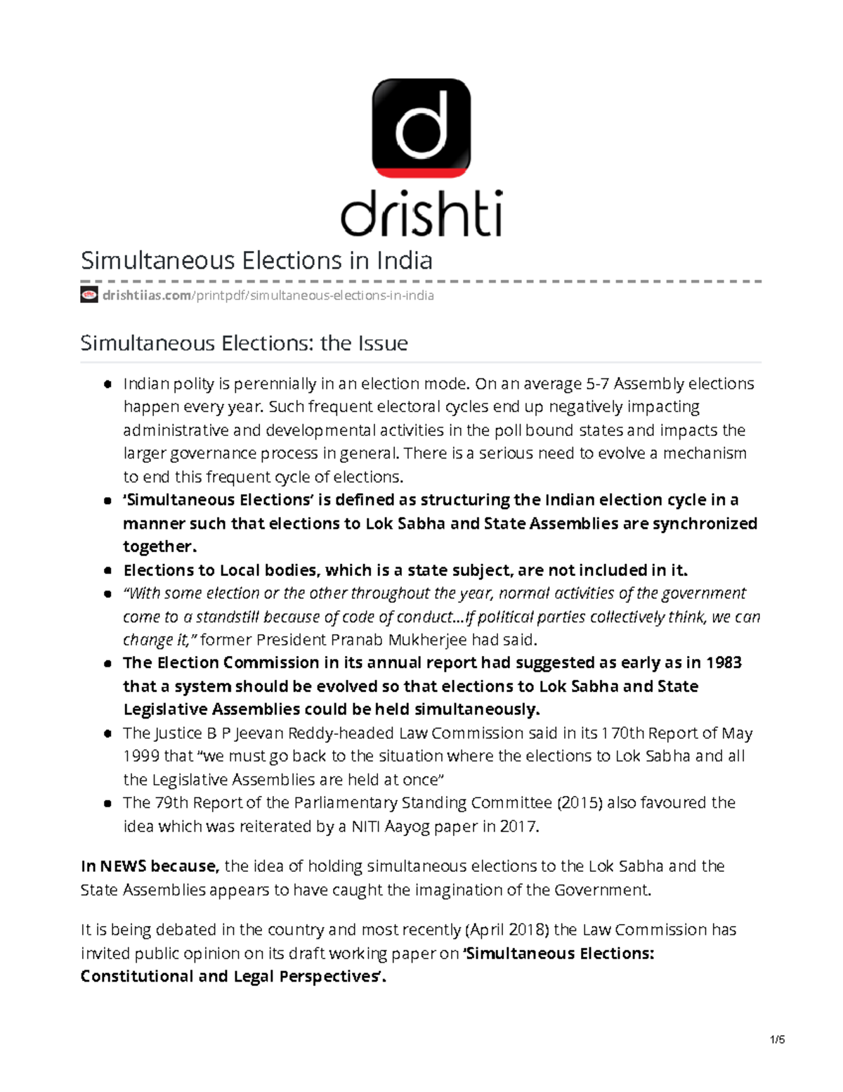 5 6251037600375636106 Simultaneous Elections In India Studocu 5-6251037600375636106-simultaneous-elections-in-india-studocu