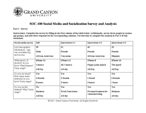 SOC-100 Incidentsof Inequality - SOC-100 Incidents of Inequality ...
