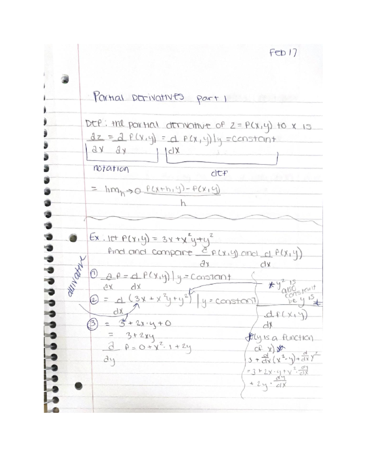 Calc 2 partial derivs pt 1 - MTH 116 - Studocu
