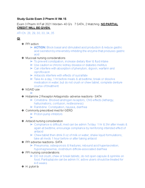Amoxicillin - Drug template for ATI drug cards - ACTIVE LEARNING ...
