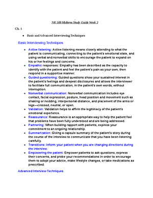 Immersion Week Requirements and Schedule - NP Immersion Fact Sheet ...