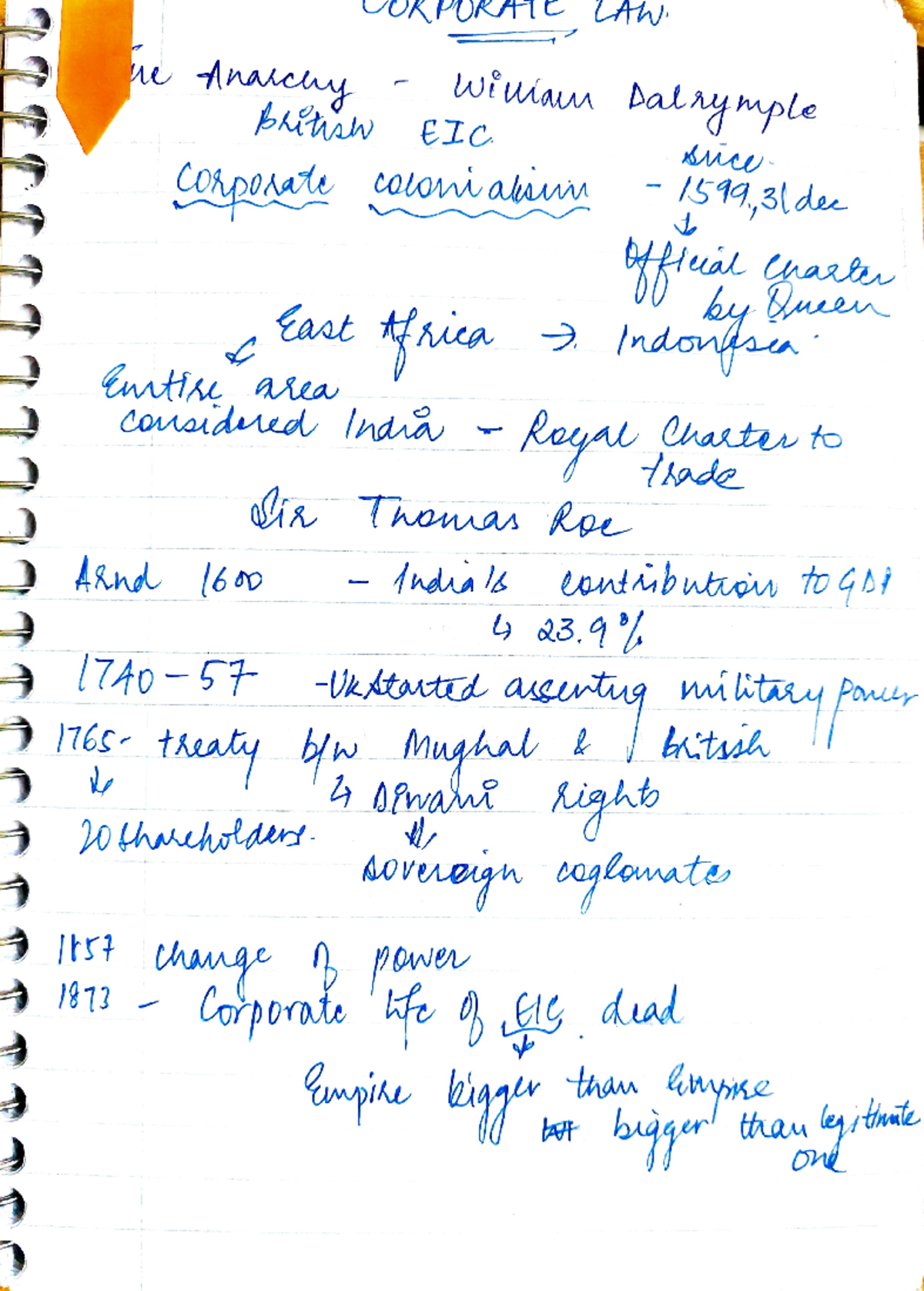 Corporate law - class notes - Studocu