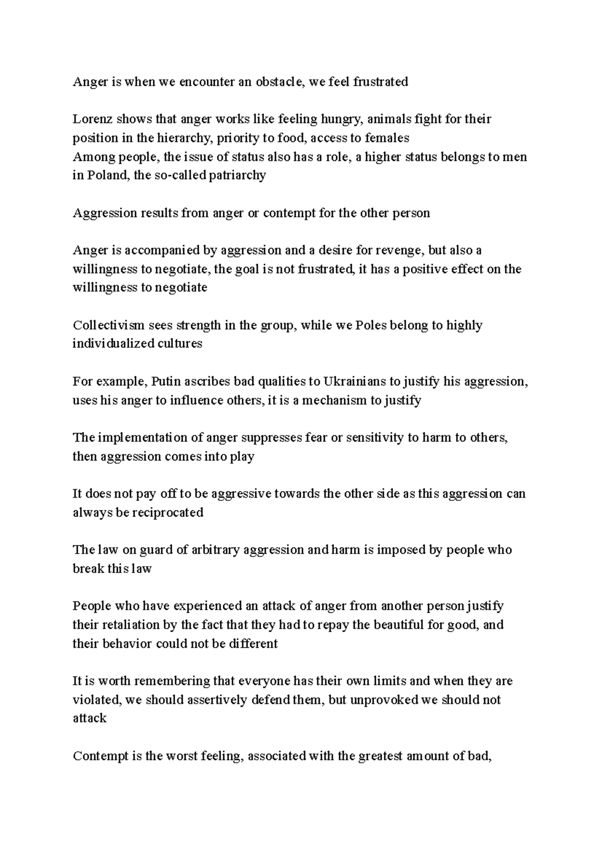 Anger - types of emotions - Anger is when we encounter an obstacle, we ...