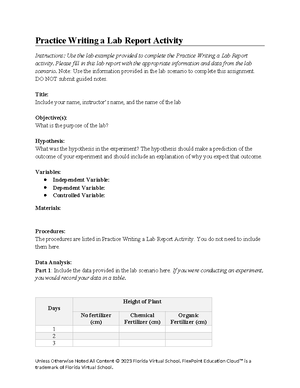 BSC2010 C Exam 5 review - BSC 2010C - Studocu