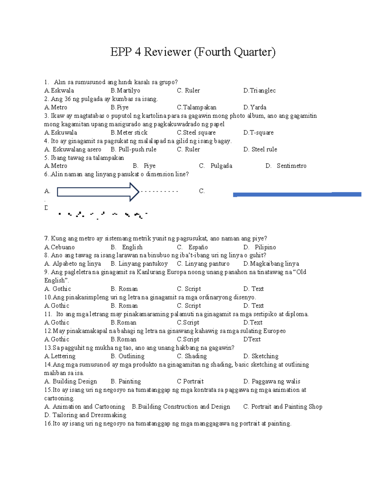 Review IN EPP Complete - Summary Bachelor in Science Tourism Management ...
