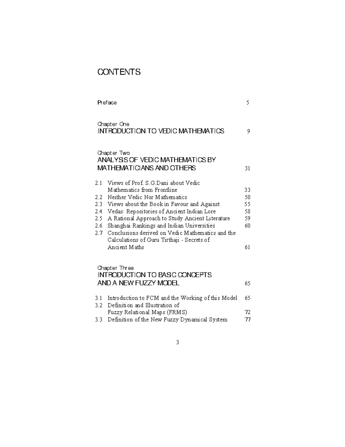 Vedic Mathematics ( PDFDrive ) - CONTENTS Preface 5 Chapter One INTRODUCTION TO VEDIC ...