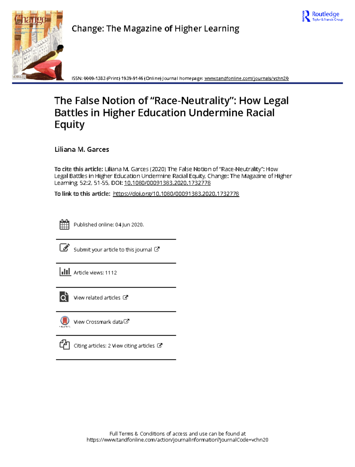 The False Notion of Race-Neutrality How Legal Battles in Higher ...