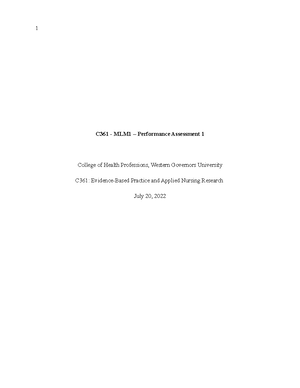 PAT- Ethics-TASK-1 - leadership ethic in nursing - Running head ...