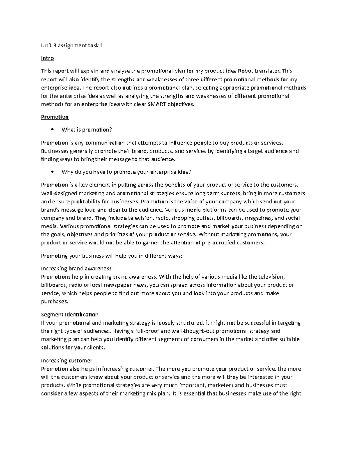 Unit 3 task 1 - hdfuihweufheu eioej f90 - Unit 3 assignment task 1 ...