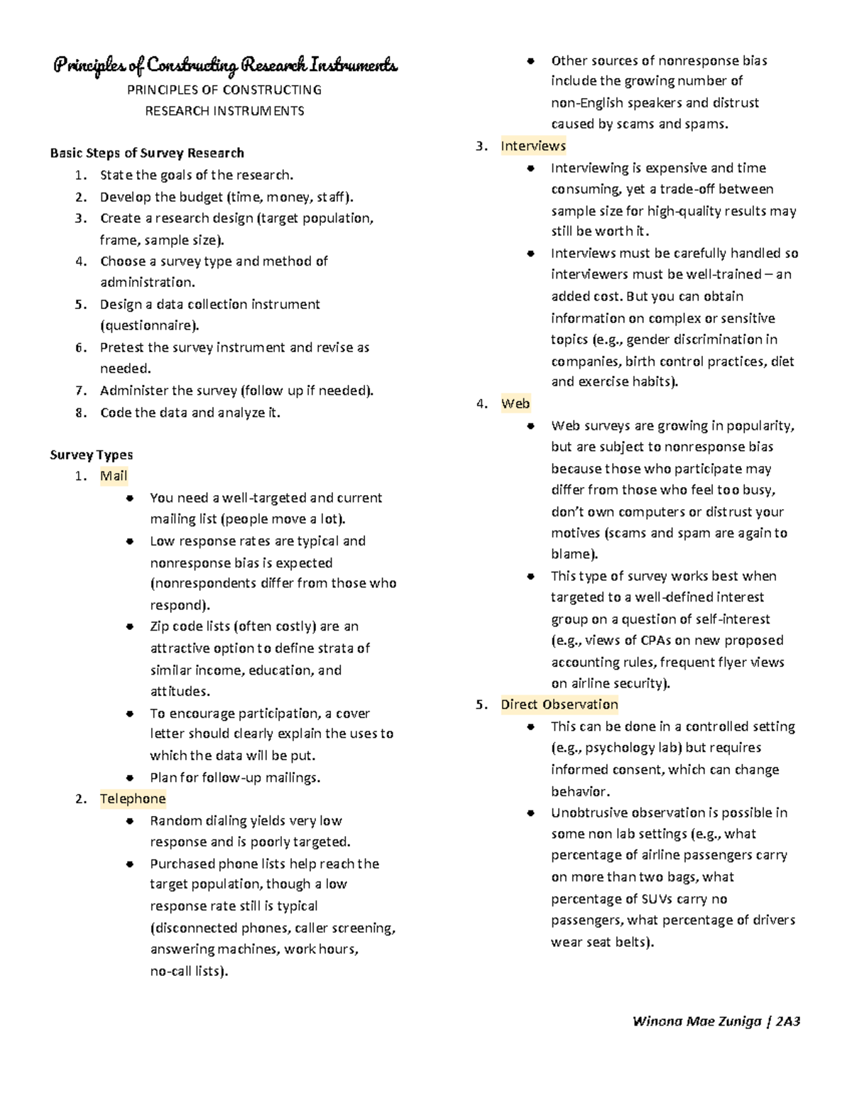 STAT- Module-23 - Principles of Constructing Research Instruments ...