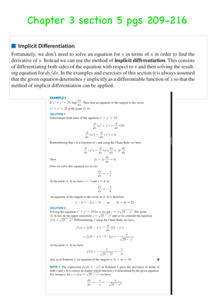 Chapter 3 section 3 lecture - MATH 1201 - Chapter 3 section 3 pgs 191 ...