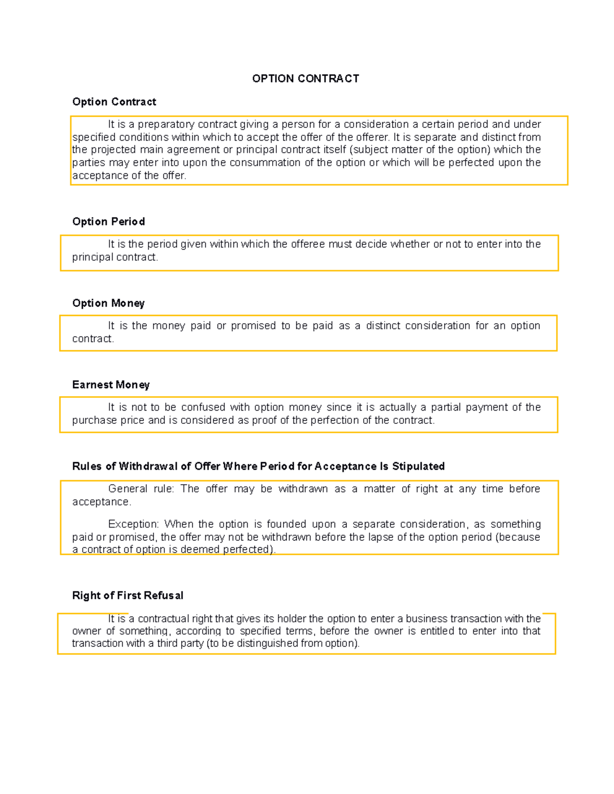 Option Contract OPTION CONTRACT Option Contract It Is A Preparatory option-contract-option-contract-option-contract-it-is-a-preparatory