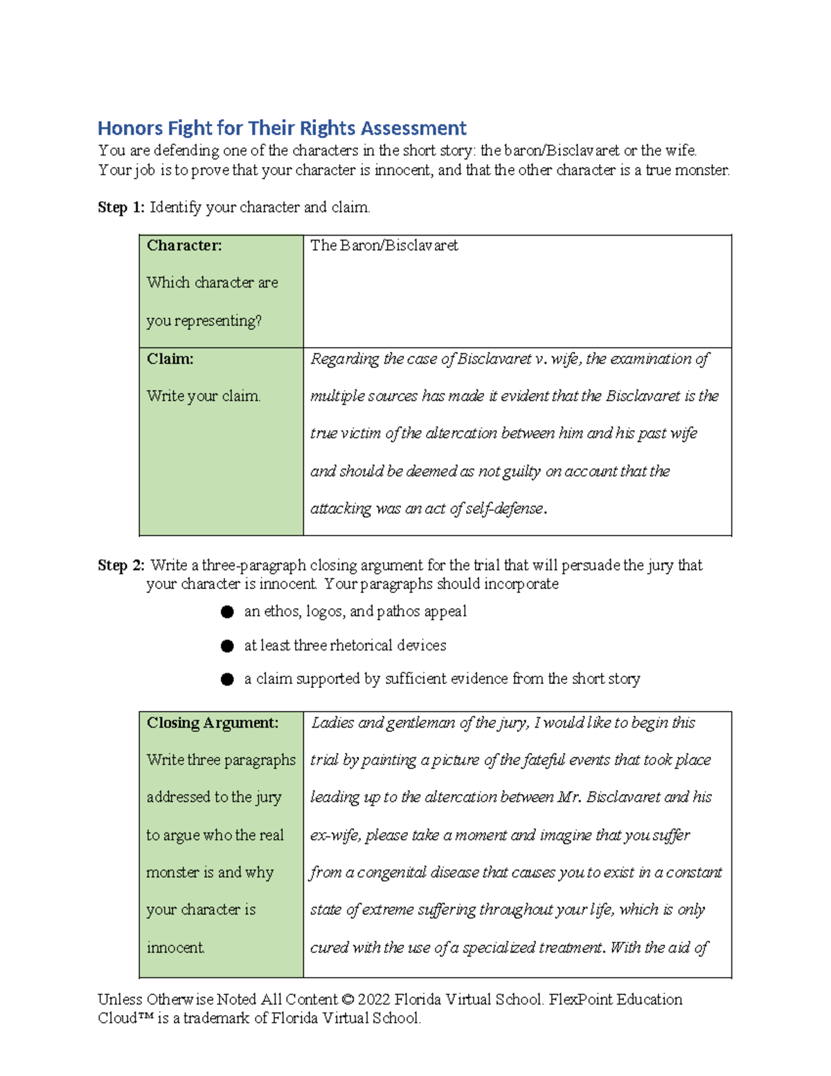 Honors fight for their rights - Honors Fight for Their Rights ...