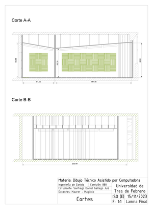 Pared curva - Preparacion trabajo final - Dibujo Tecnico Asistido por ...