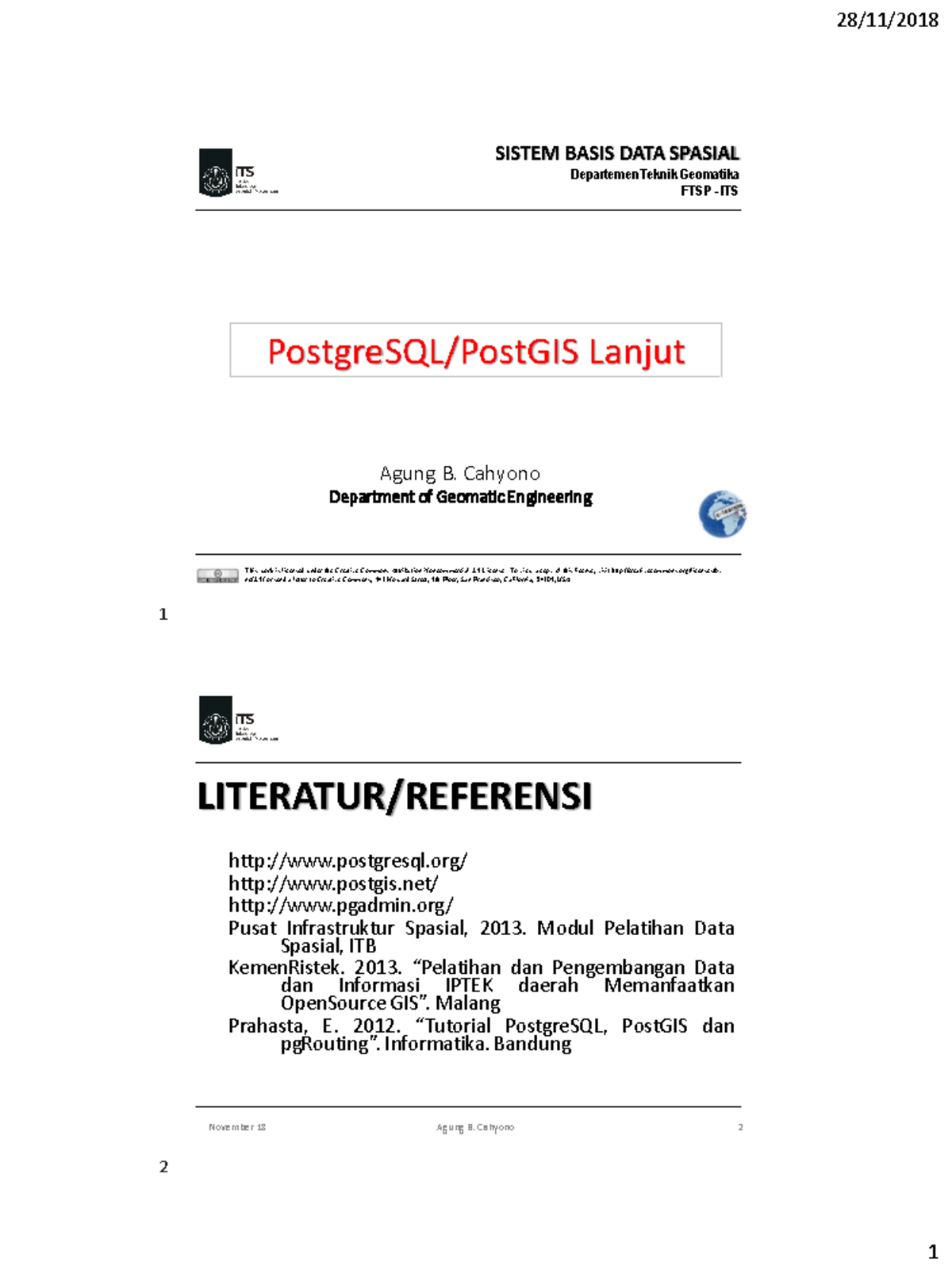 Modul 2 Sistem Basis Data Post Gis Qgis Task2 3 Dan 4 2018 Sistem Basis Data Spasial