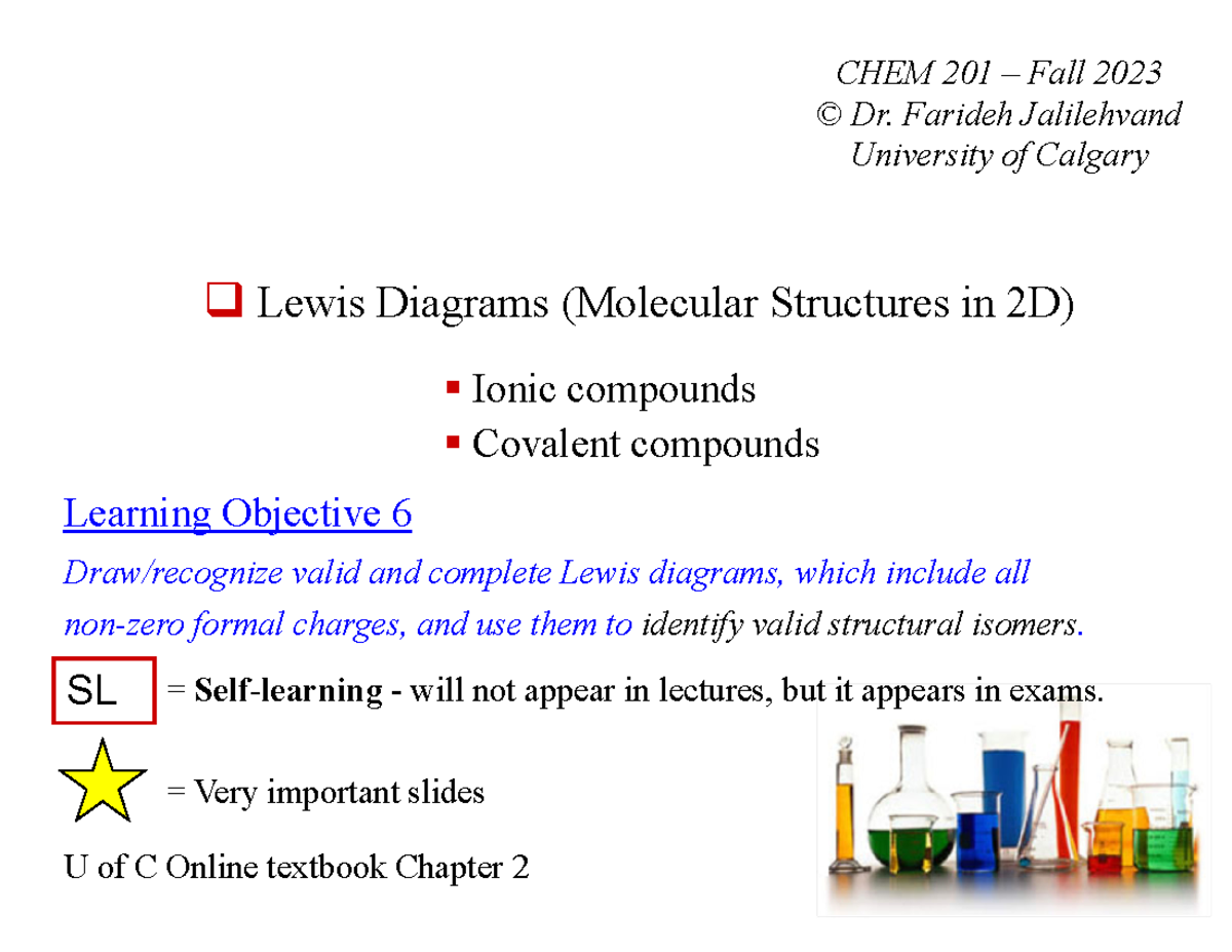 Chapter 2 lotvjdc - ####### Learning Objective 6 Draw/recognize valid and complete Lewis ...