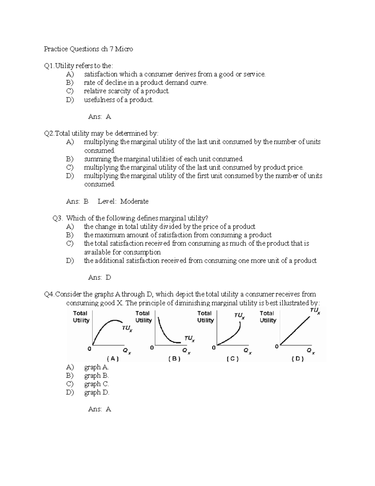 Practice Questions Ch 7 Micro Mcconnel - Practice Questions ch 7 Micro ...