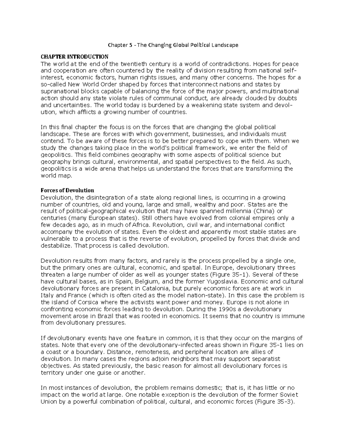 Chapter 5 - Lecture notes 5 - social studies - Studocu