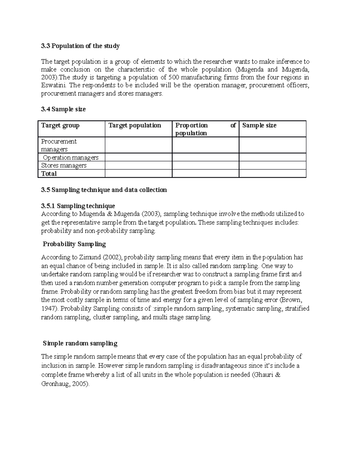 Sampling-1 - What is sampling, methods of sampling - 3 Population of ...