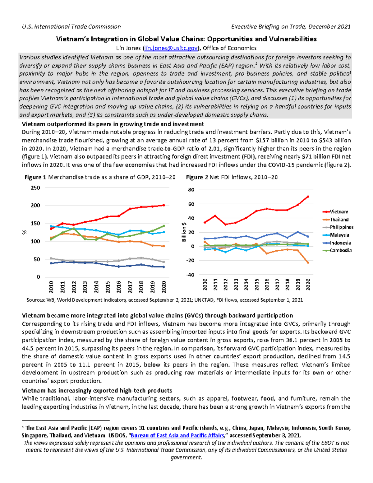 Ebot vietnam integration in global value chains-opportunities and ...