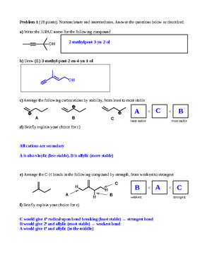 Ochem Chapter 8 - Addition Reactions of Alkenes - 8 Hydrogenation of ...