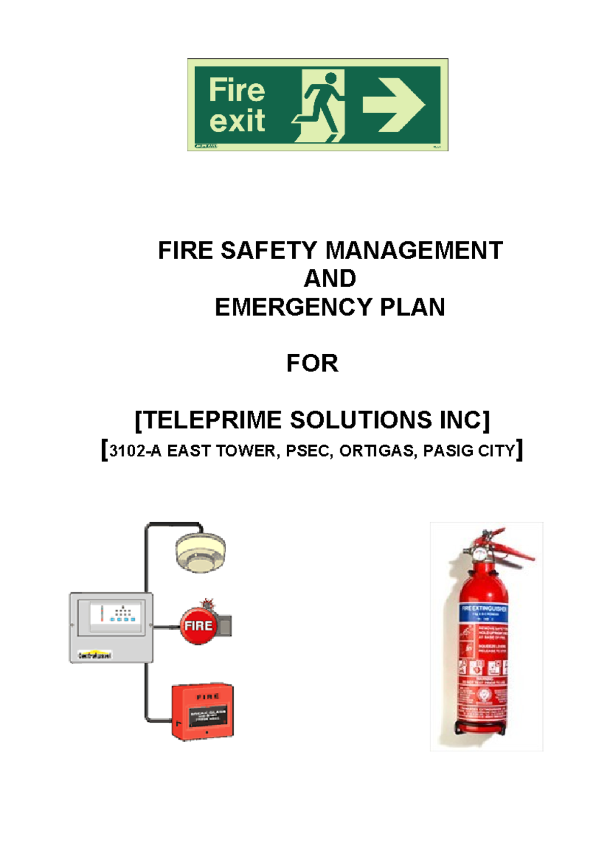 Fire-emergency-plan - fire prevention month - FIRE SAFETY MANAGEMENT ...