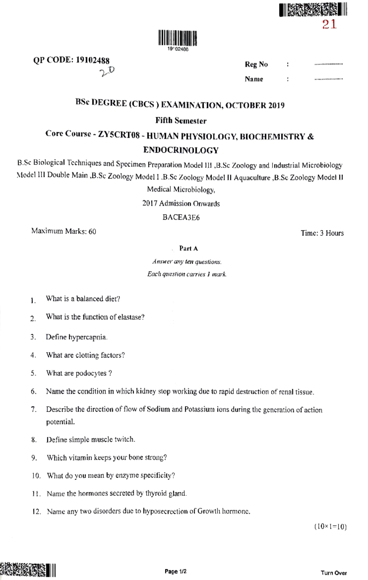 Scan 07 Oct 2020 (19) - Part of practical record of bsc zoology - 21 ...