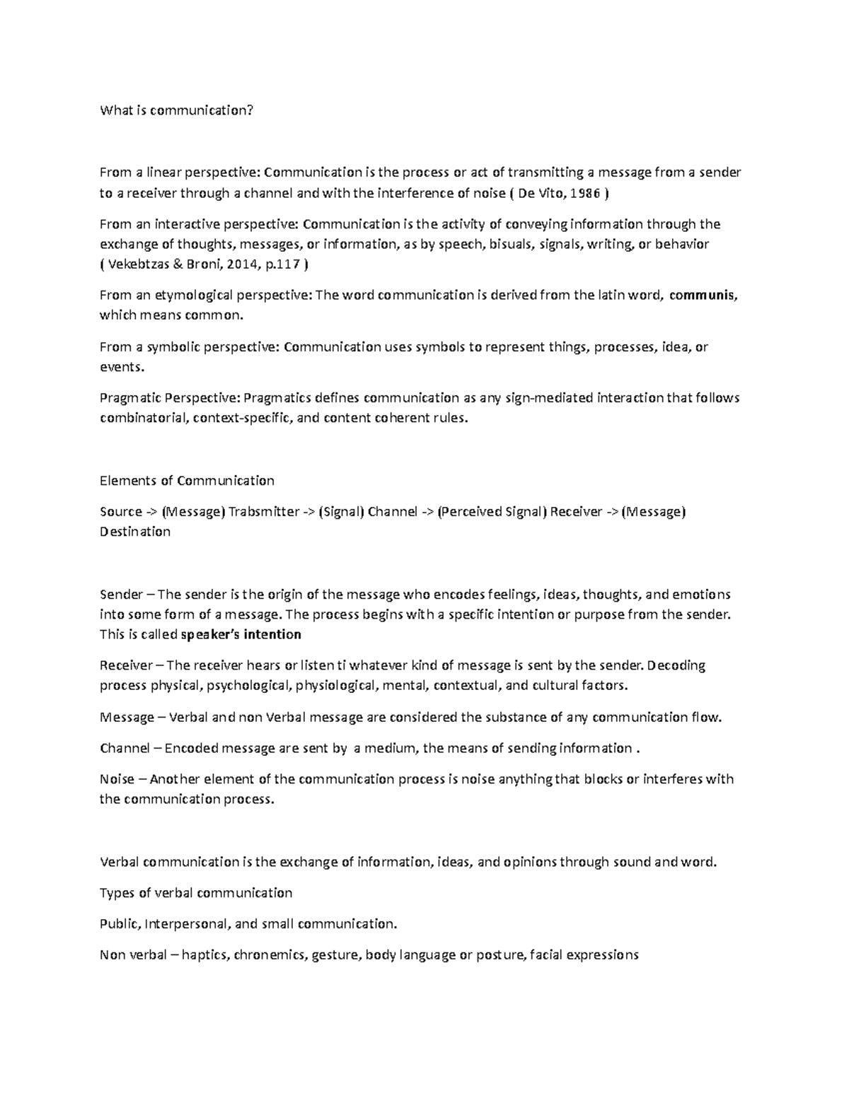 Pur comm - Reviewer for Purposive Communication - What is communication ...