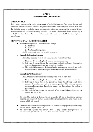 Embedded software development tools - Embedded systems - Studocu