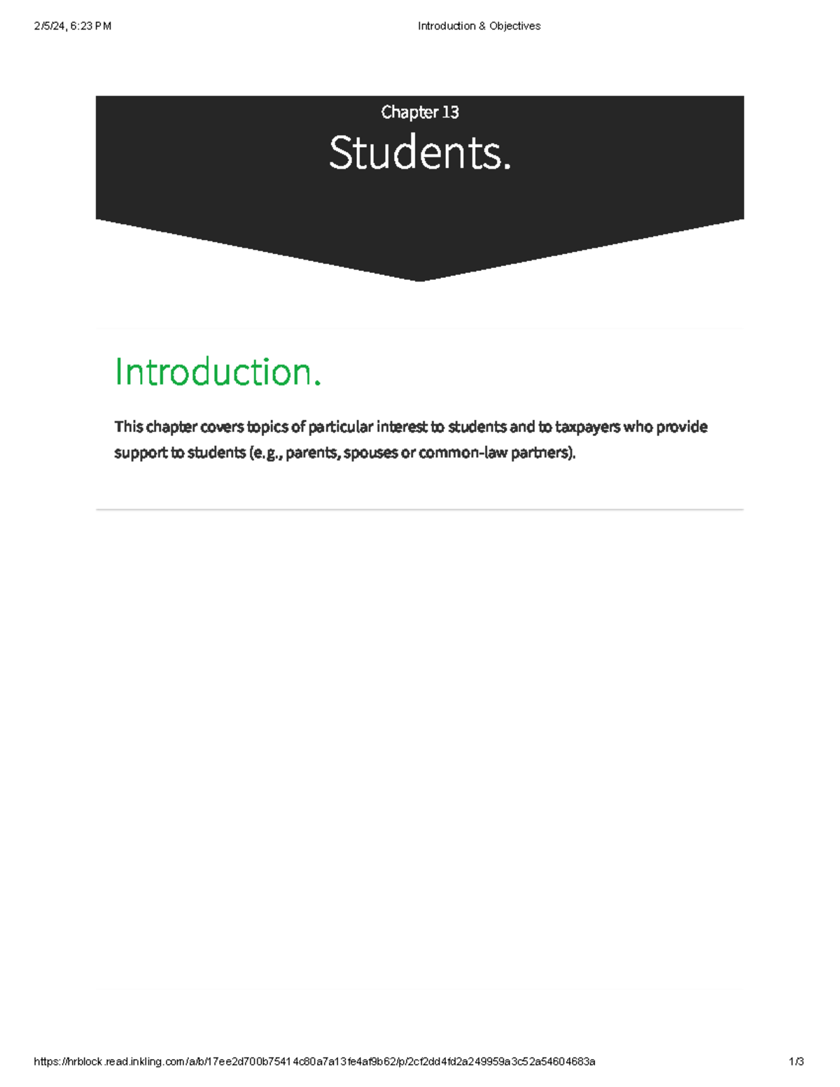 Fundamentals of Income Tax class notes - 2/5/24, 6:23 PM Introduction ...