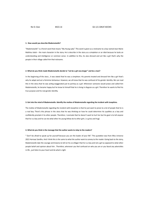 Understanding-the-Self - FIRST EDITION 2021 MODULE IN UNDERSTANDING THE SELF For ESSU Use Only ...