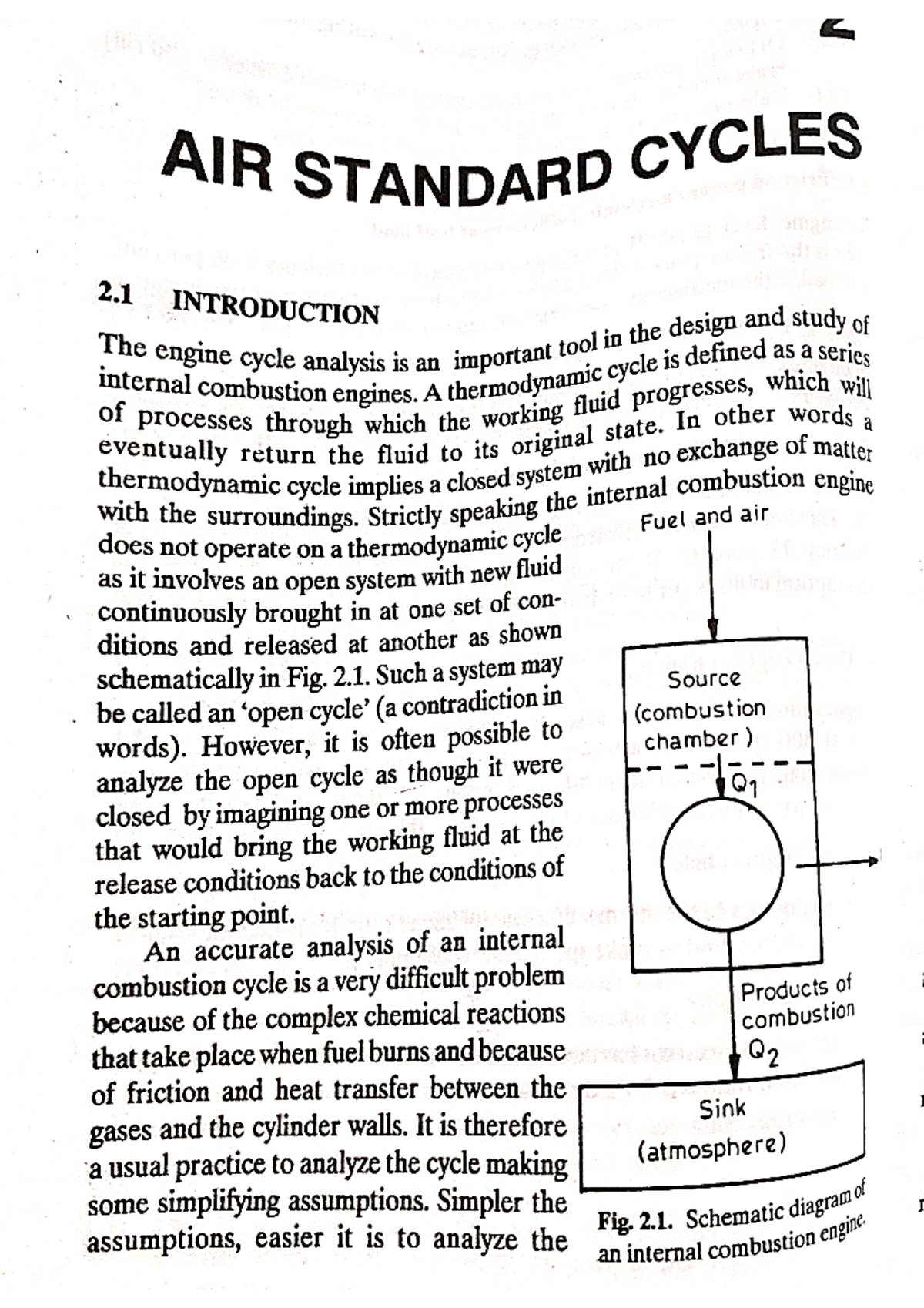 Air standard cycles - Basic Mechanical Engineering - Studocu