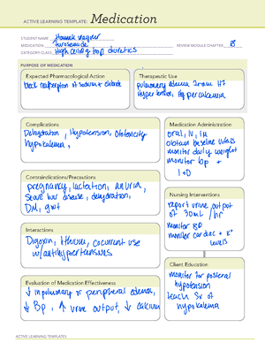 ATI-Heparin - ATI medication template heparin - ACTIVE LEARNING ...
