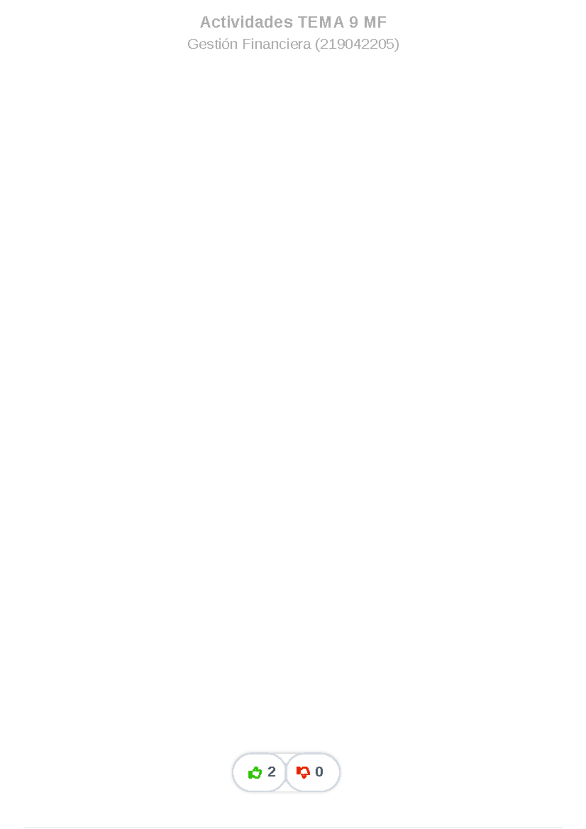 Actividades-tema-9 financiera - Actividades TEMA 9 MF Gestión Financiera (219042205) ACTIVIDADES ...