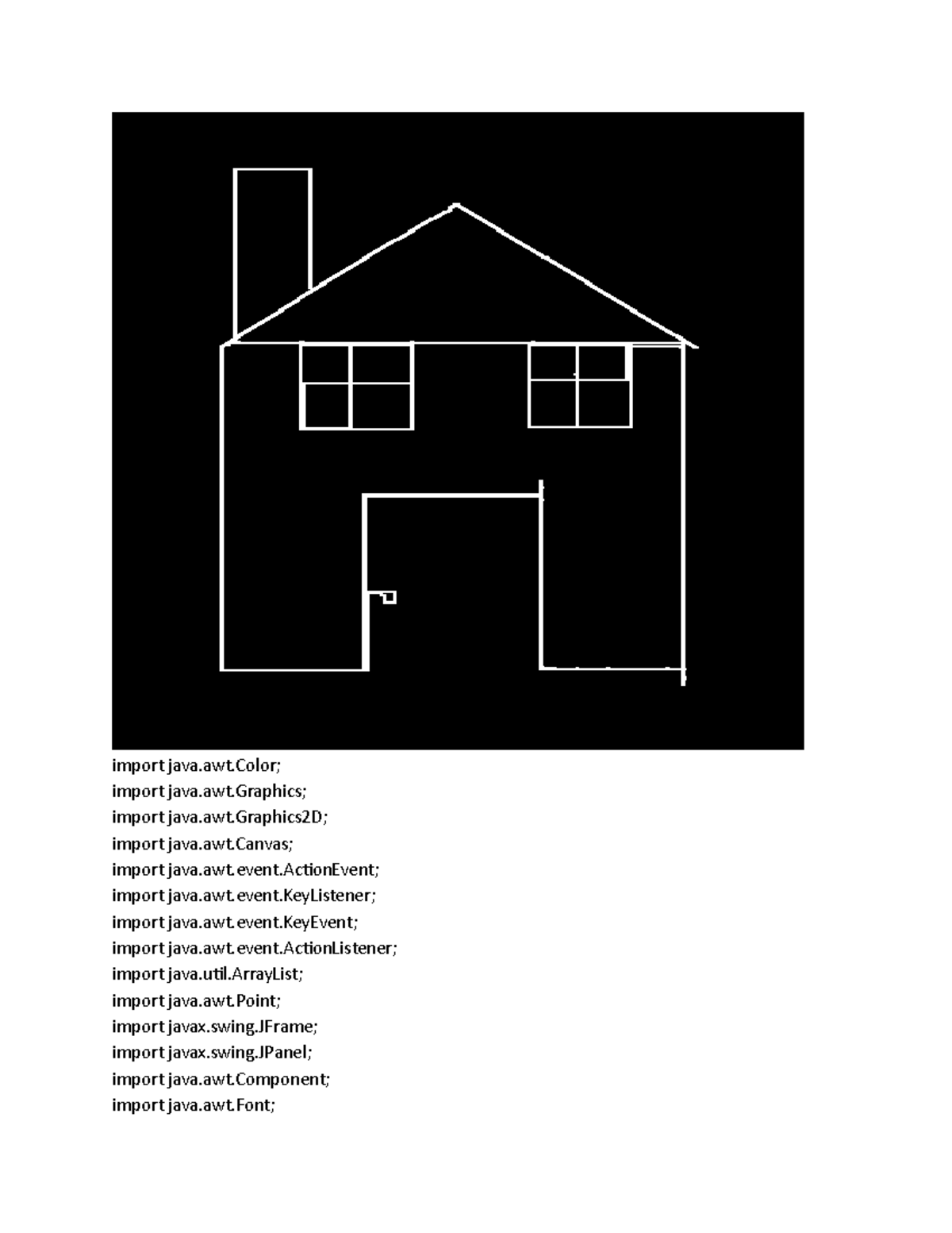 Graphics Part 2 Using the keyboard - import java.awt; import java.awt ...