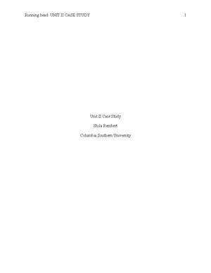Business Law BBA 3210 Unit IV Case Study - Running head: UNIT IV CASE STUDY 1 Unit IV Case Study ...