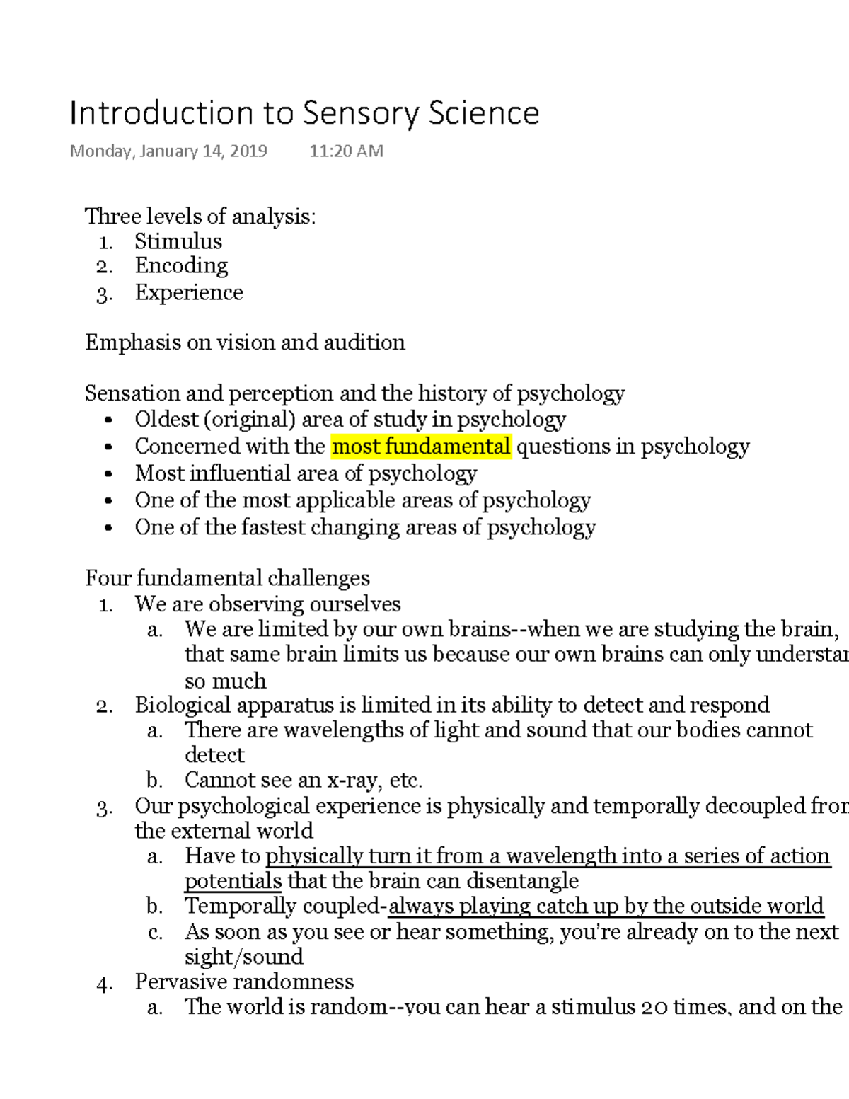 Introduction to Sensory Science - Warning: TT: undefined function: 32 ...