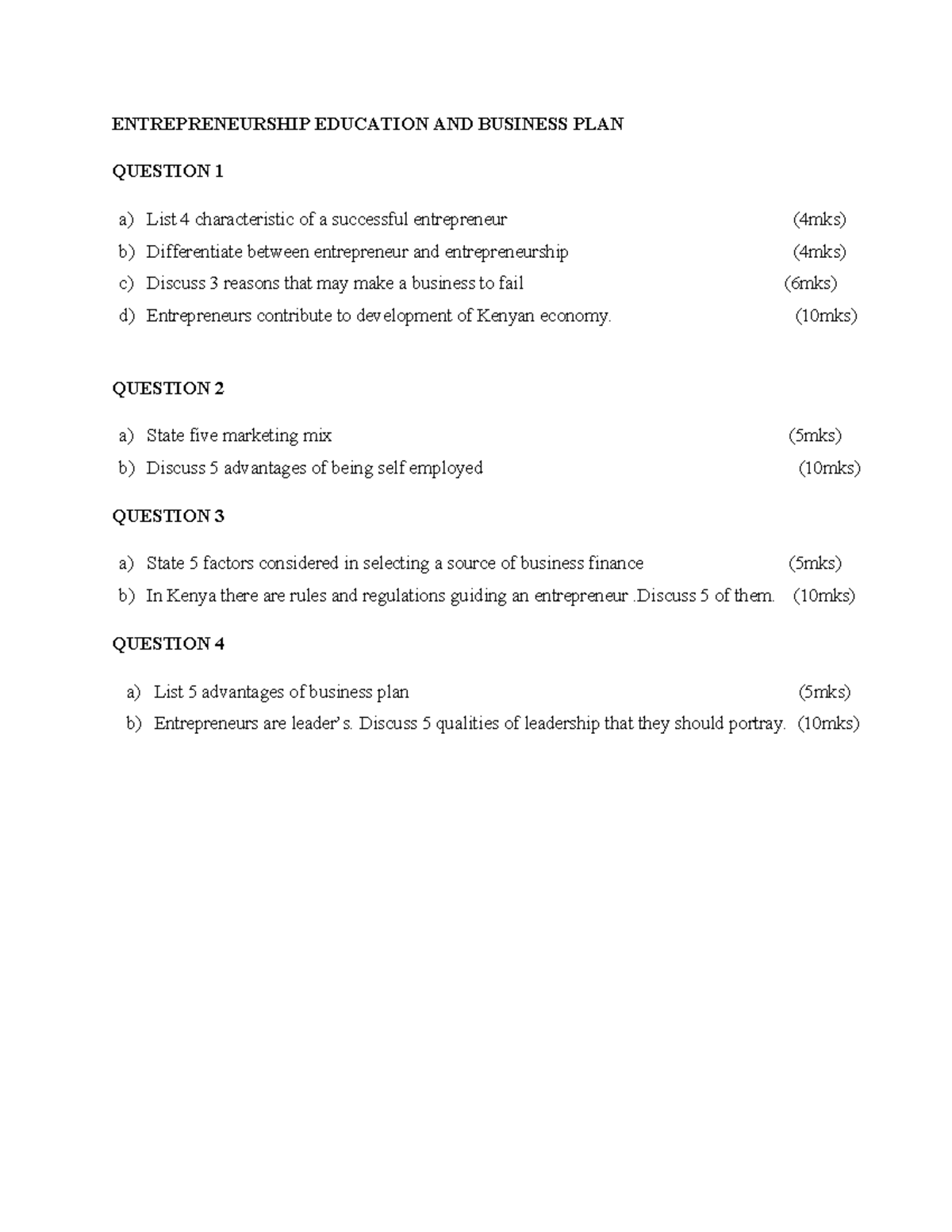 Entrepreneurship Education - ENTREPRENEURSHIP EDUCATION AND BUSINESS ...