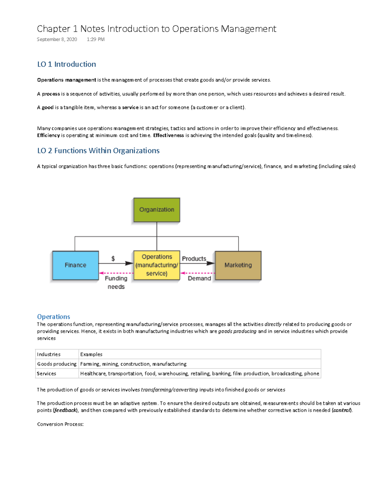 Chapter 1 Notes from textbook reading - >K ϭ /ŶƚƌŽĚƵĐƚŝŽŶ - Studocu