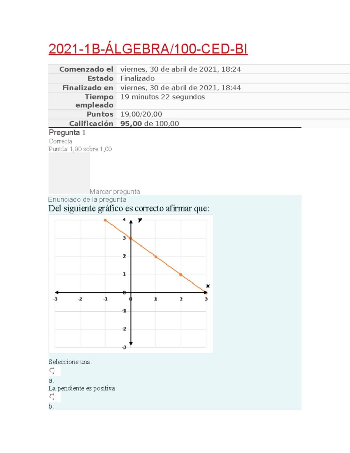 535089786-Examen-Algebra - 2021-1B-ÁLGEBRA/100-CED-BI Comenzado el ...