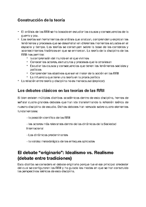Tema 6. Realismo Estructural (Neorrealismo) - La evolución de la ...