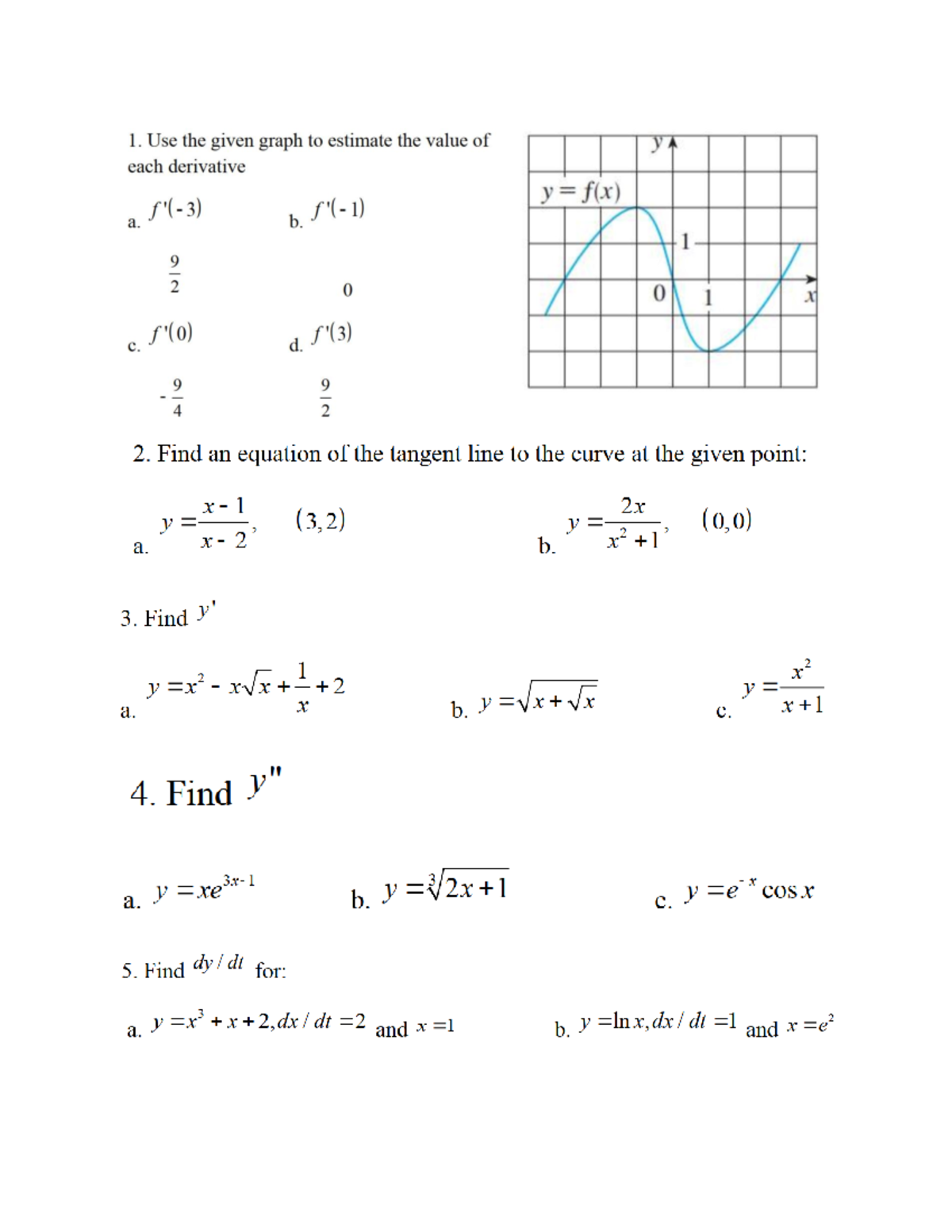 HW1 MAE101 - Exchap3 - Mathematics Engineering - Studocu
