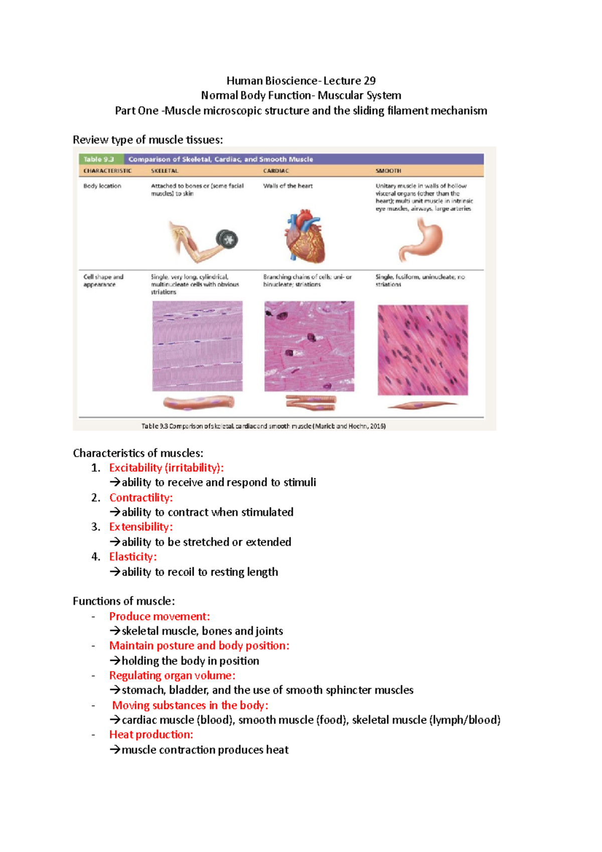 Human Bioscience- LEC 29 - Human Bioscience- Lecture 29 Normal Body ...