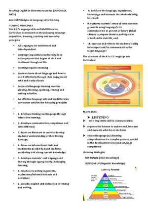 Grade 1 Curriculum MAP (ALL Subjects) - Maryhill College Lucena City ...