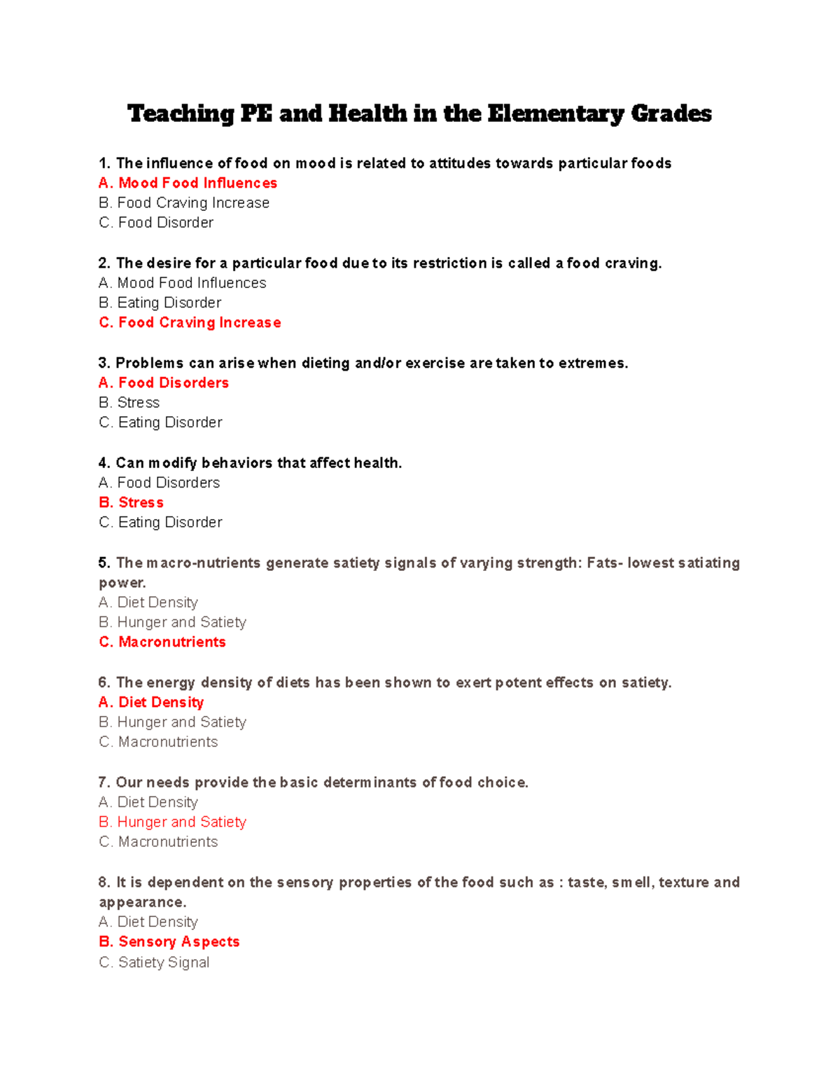 PEH - Tpheg - pdf - Teaching PE and Health in the Elementary Grades The ...